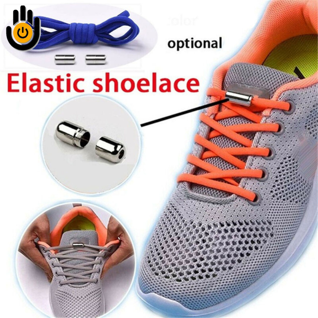 Jual Tali sepatu elastis dengan pengunci capsule praktis sepasang tali ...