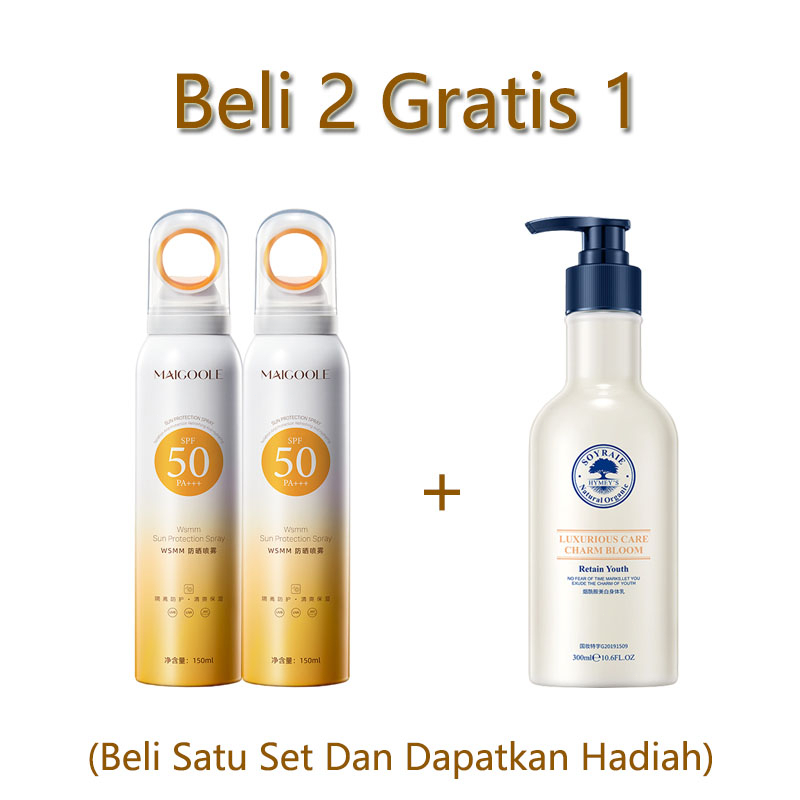 Jual Sunscreen spray spf 50 pa ++++ Sunscreen mist Tabir surya Sunblock ...