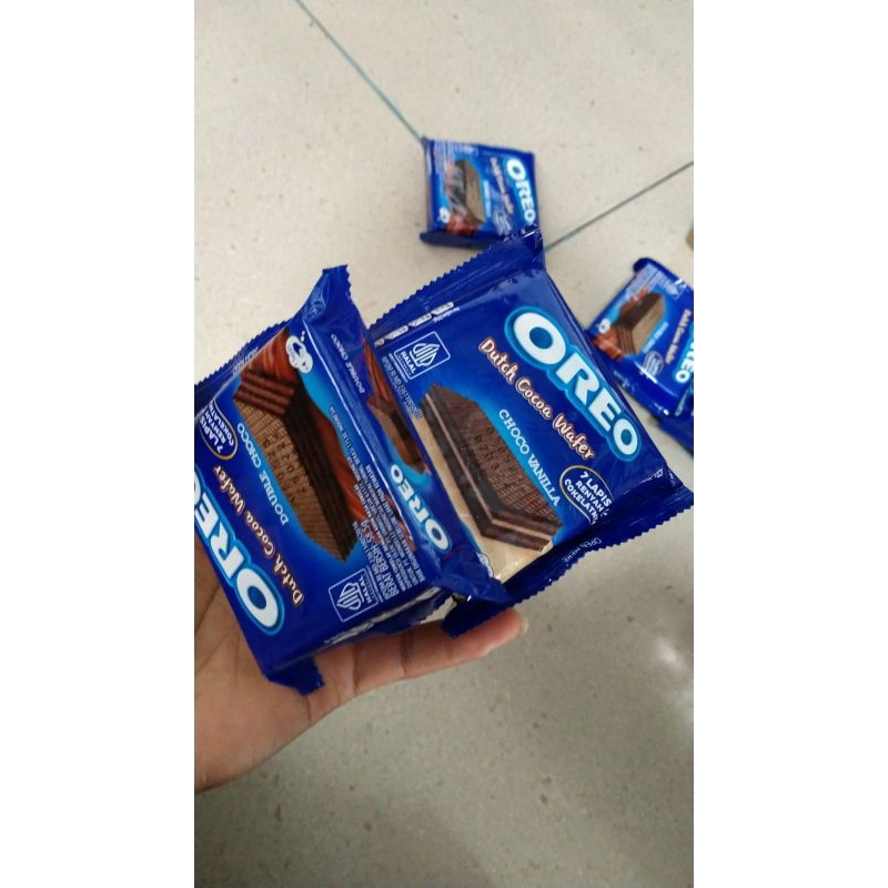 Jual (SNACK)OREO WAFER CHOCO VANILA/WAFER OREO BEST SELLER PRODUCT ...