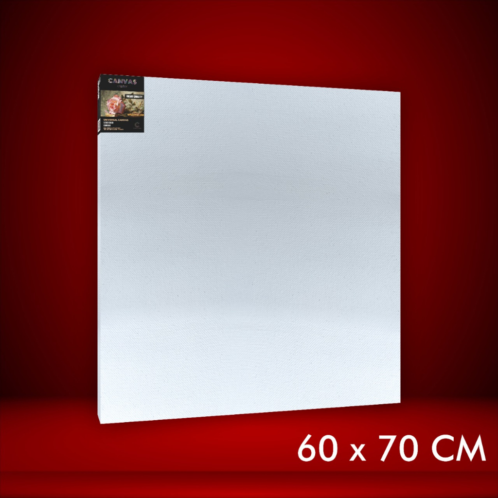 Jual KANVAS LUKIS 60X70 CM / ACRYLIC OR OIL CANVAS / WHITE CANVAS ...