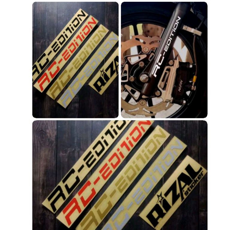 Jual STICKER RC-EDITION CUTTING STICKER | Shopee Indonesia