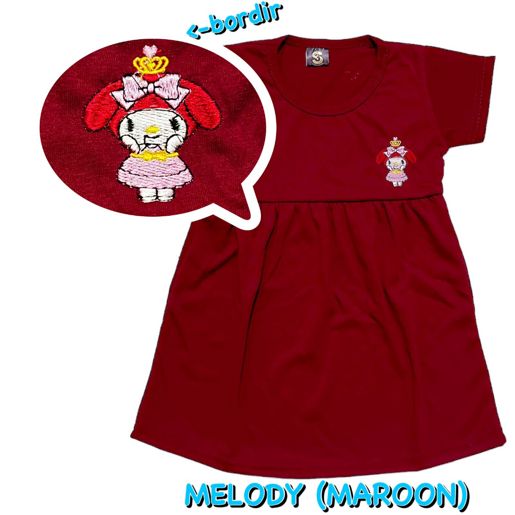 Jual 3S YEYA - BAJU DRESS/DASTER ANAK KIDS PEREMPUAN/CEWEK BAHAN KAOS ...