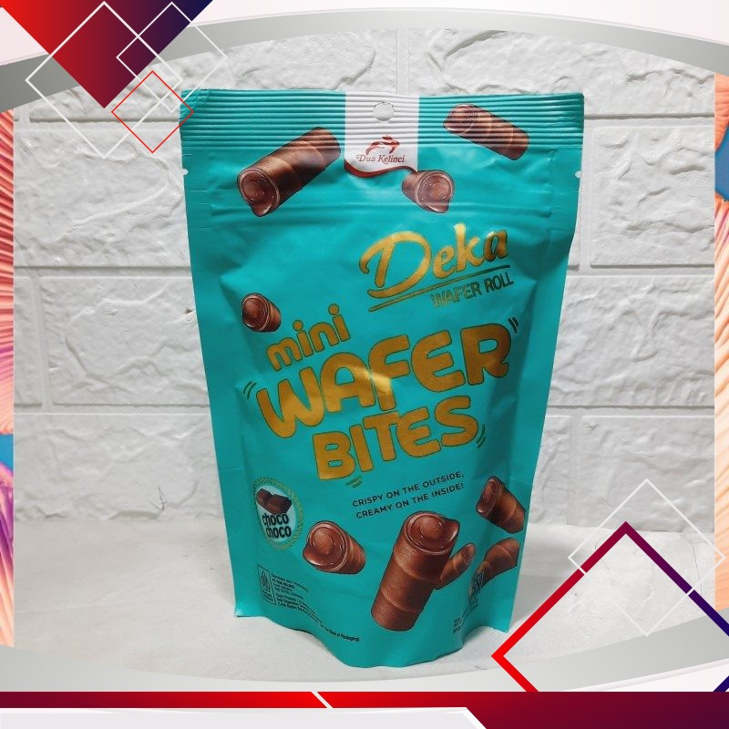 Jual Deka Wafer Roll Mini Wafer Bites Choco Choco 72gr . | Shopee Indonesia