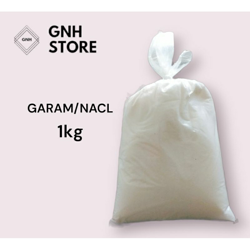 Jual NACL/ Garam industri 1kg | Shopee Indonesia