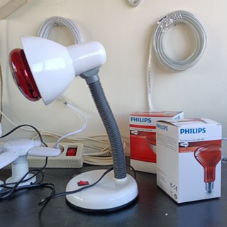 Jual Alat Fisioterapi Terapi Inframerah Infrared Philips Asli 100 Watt ...