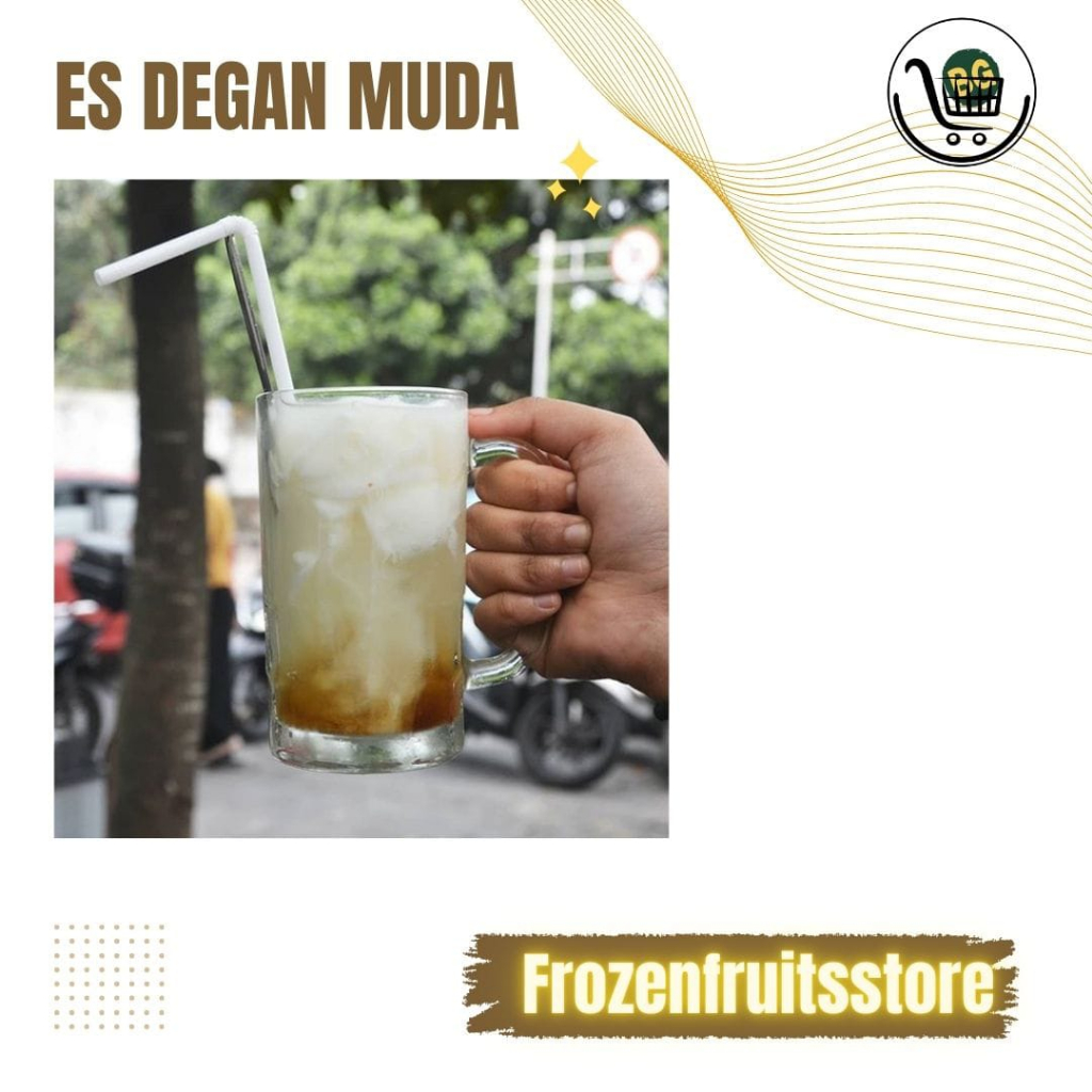 Jual Es degan muda, air degan muda, air kelapa muda | Shopee Indonesia