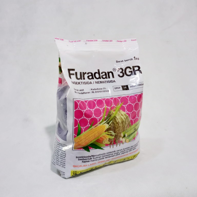 Jual insektisida furadan 1 kilo obat tanah puradan furadan 3gr furadan ...