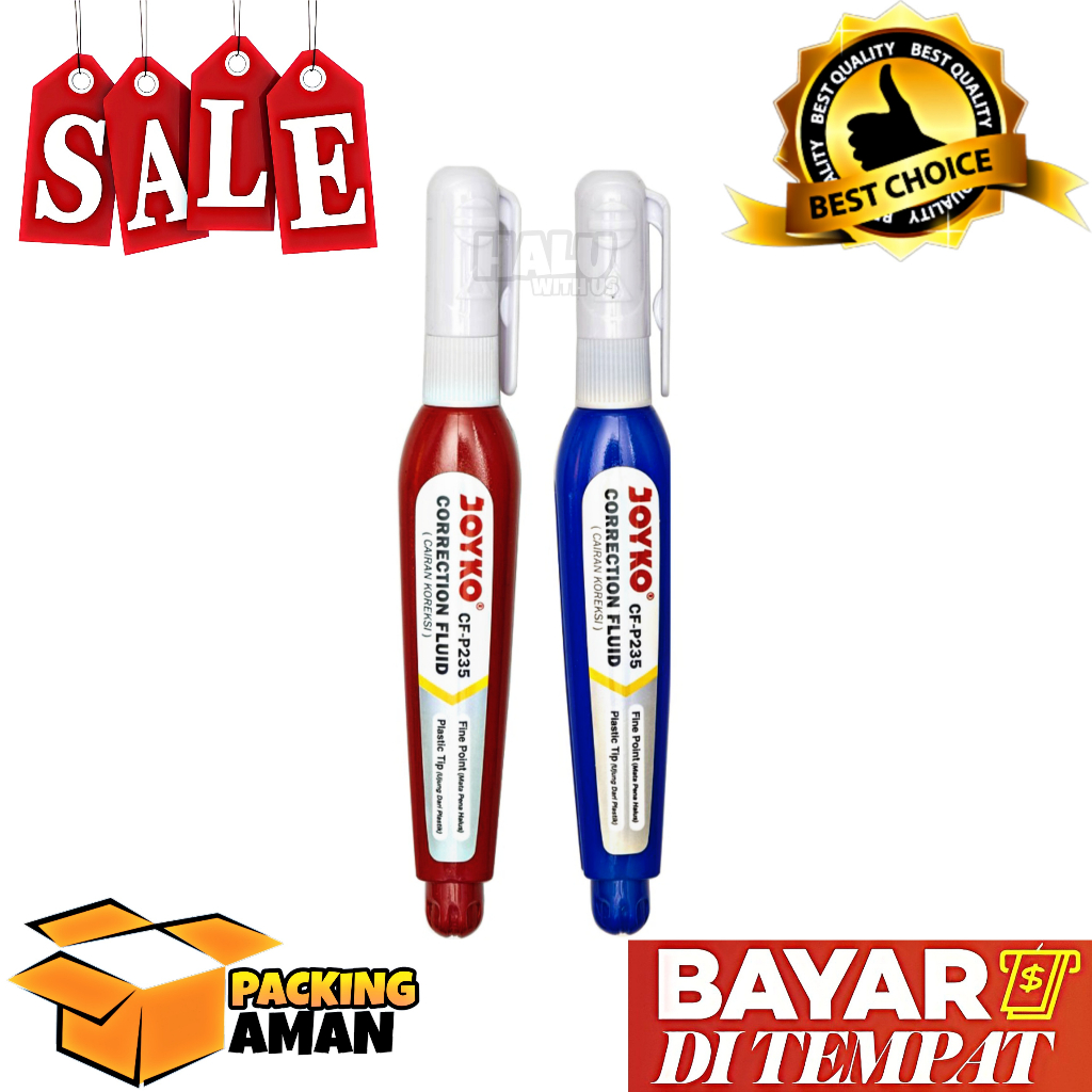 Jual (BISA COD) PROMO 1 Pcs Tip Ex / Tip X / Correction Fluid Cairan ...