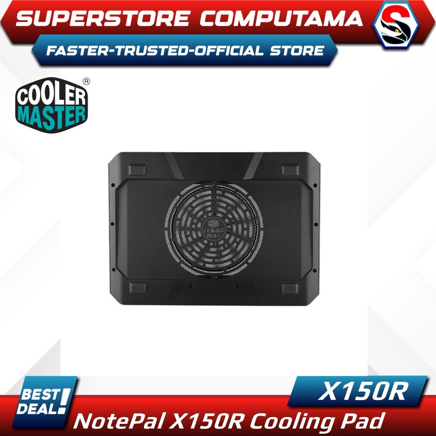 Jual Cooler Master NotePal X150R Cooling Pad | Shopee Indonesia