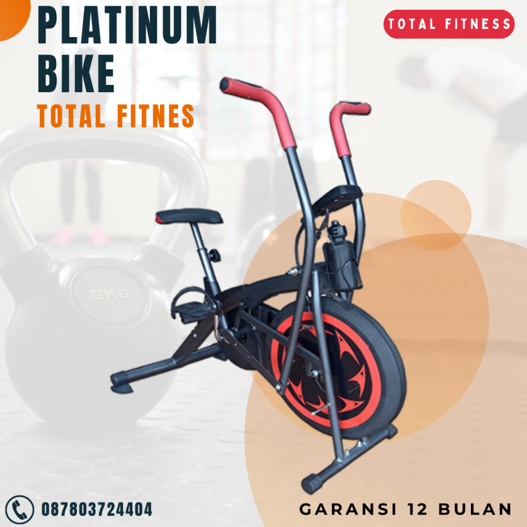 Jual Sepeda Statis Terapi Platinum Bike Alat Olahraga rumah Total ...