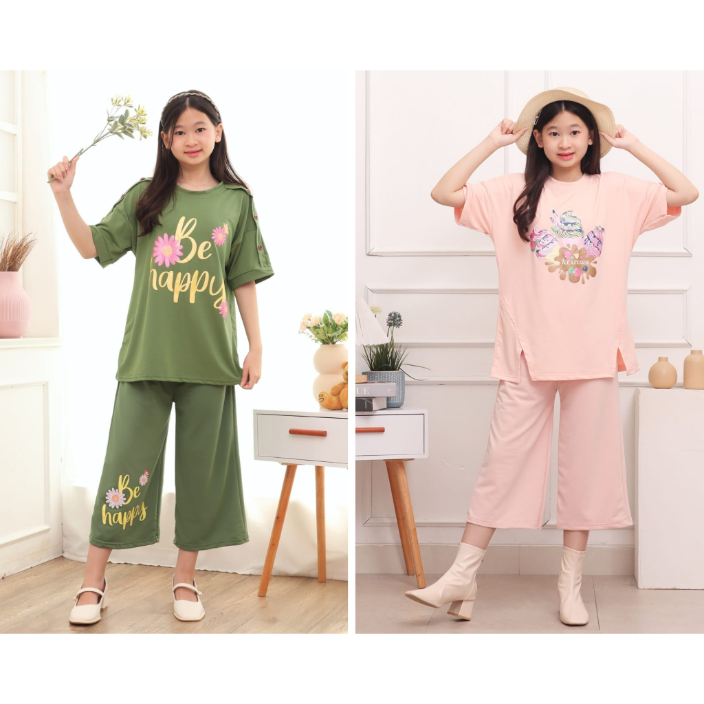 Jual (7 - 15 Tahun) Be Happy Set Anak Duishi 290123 | Shopee Indonesia