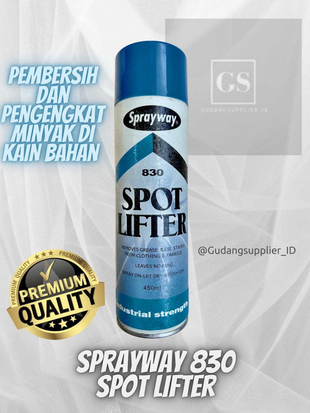 Jual SPRAYWAY 830 spot Lifter - Pembersih pengangkat minyak kain ...