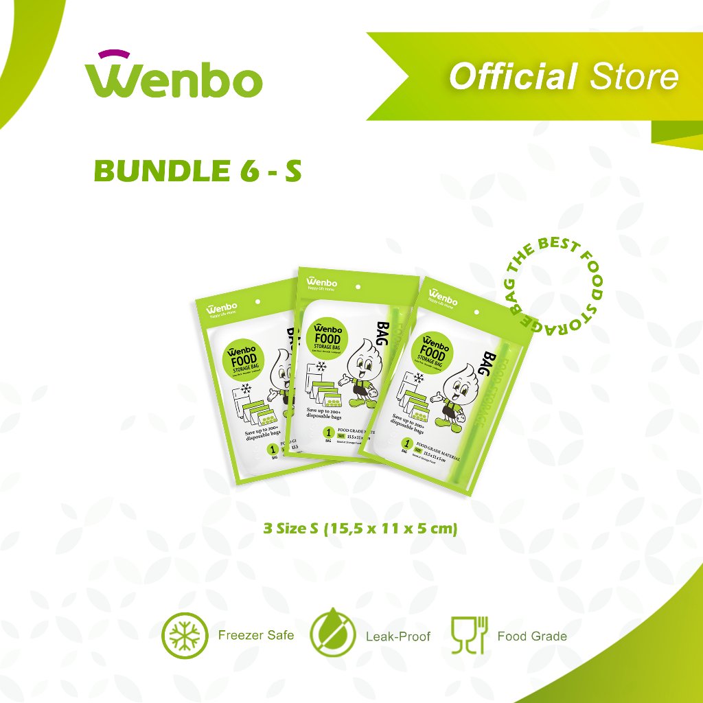 Jual Wenbo Value Bundle Set 6 - Food Storage (Triple) | Shopee Indonesia