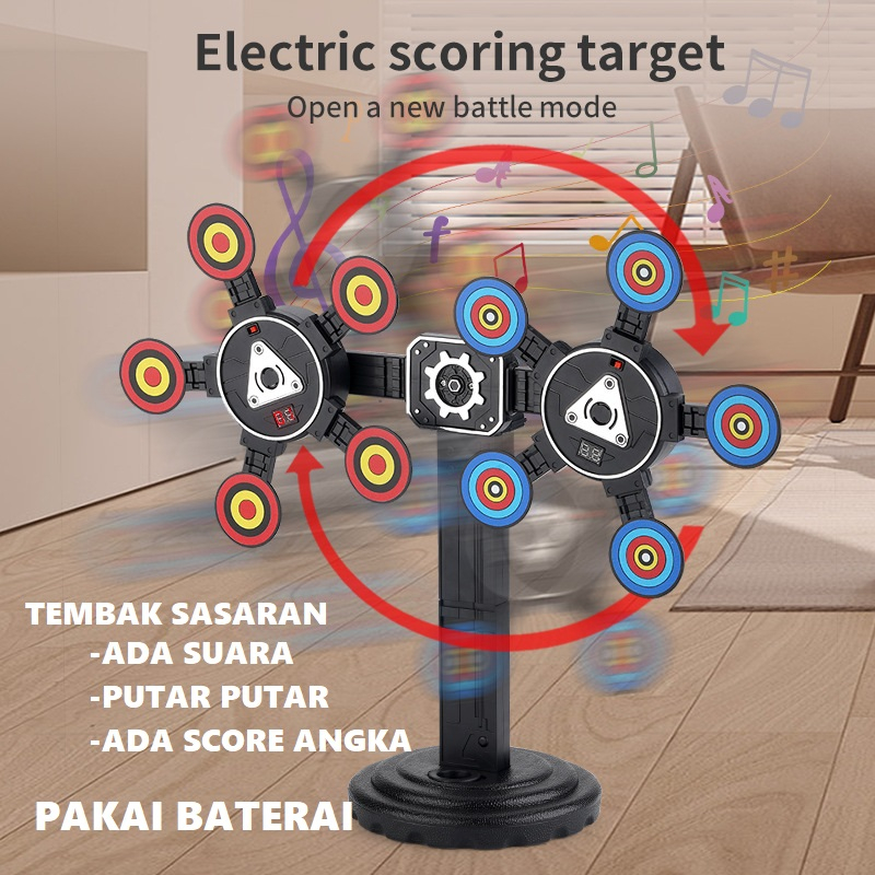 Jual JUMBO NEW PRODUK / MAINAN ANAK PAPAN TARGET TEMBAK SASARAN SHOT ...