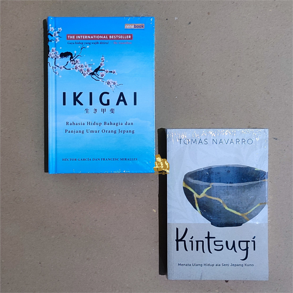 Jual PAKET BUKU MOTIVASI HIDUP ORANG JEPANG - IKIGAI & KINTSUGI | Shopee Indonesia