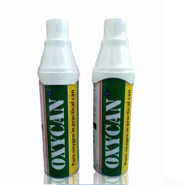 Jual Oxycan Green Kaleng 500 cc - Oxygen / Oksigen Portable | Shopee Indonesia