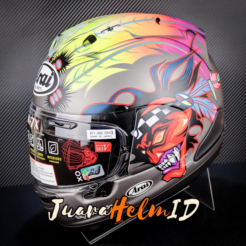 Jual ARAI HELM RX-7X / RUSSELL GREY FROST / RX7X FULL FACE | Shopee Indonesia