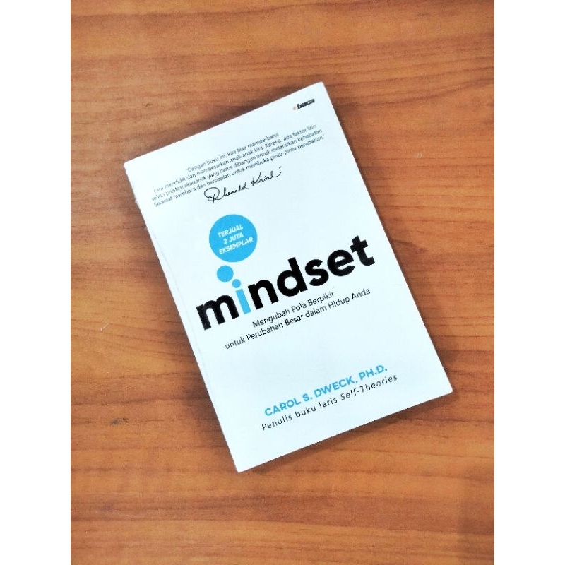 Jual BUKU MINDSET MENGUBAH POLA BERPIKIR UNTUK PERUBAHAN BESAR DALAM ...