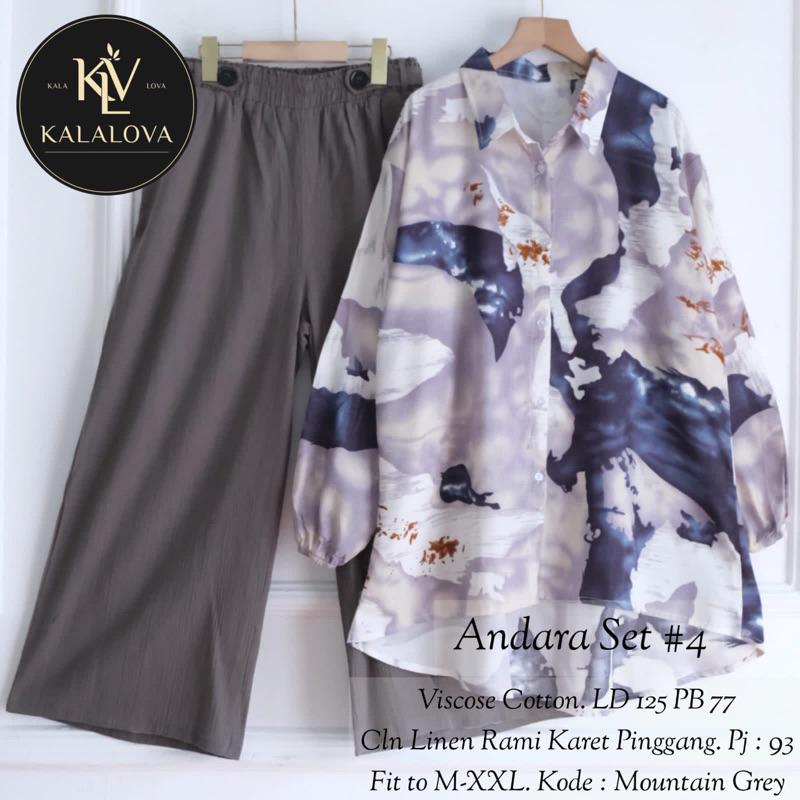 Jual ANDARA SET || ORIGINAL BY KALALOVA | Shopee Indonesia