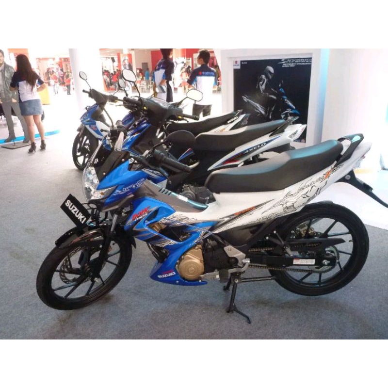 Jual Cover dek bodi body belakang plus striping SUZUKI SATRIA F FU ...