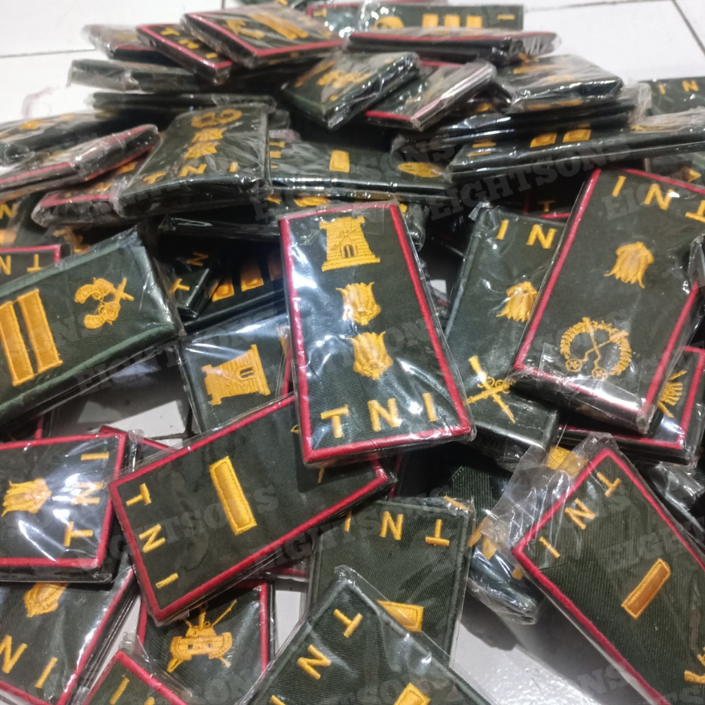 Jual Pangkat PDH TNI Lengkap Multi Corp AD | Shopee Indonesia