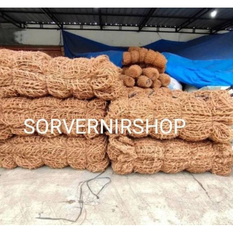Jual COCOMESH JARING SABUT KELAPA UKURAN 2METERX25METER | Shopee Indonesia