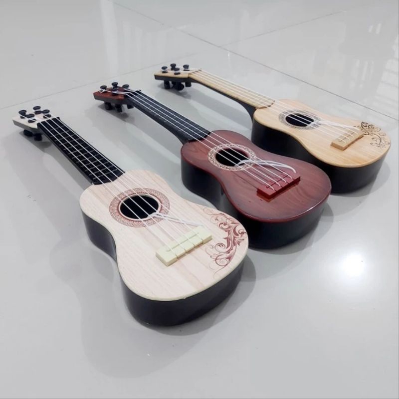 Jual Mainan Gitar Ukulele Plastik - Alat Musik Kentrung Anak Laki ...