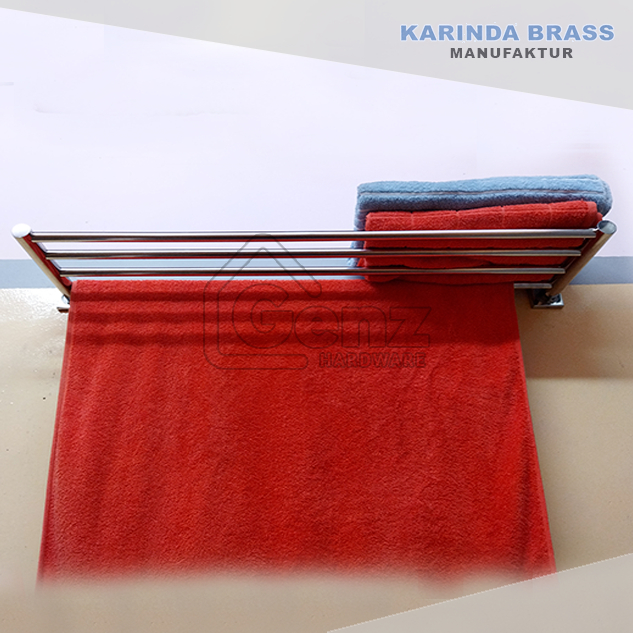 Jual Rak Gantung Tempat Jemur Handuk Minimalis Kamar Mandi Tempel ...