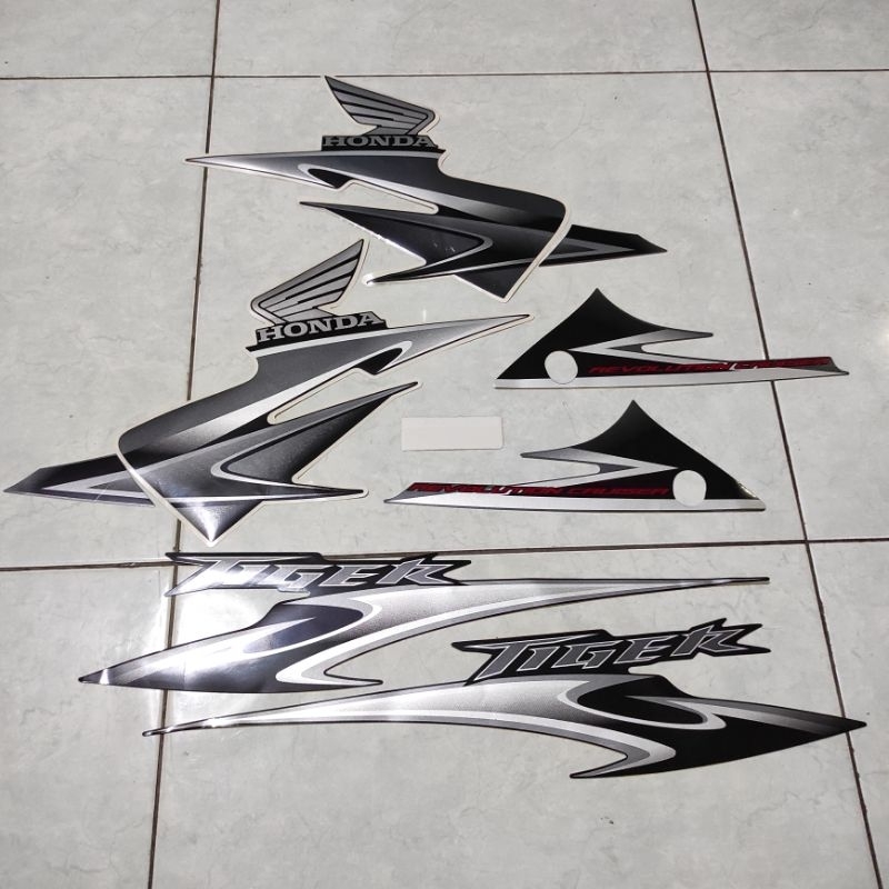Jual stiker stripping striping decal graphic Honda Tiger Revo GL 200 ...
