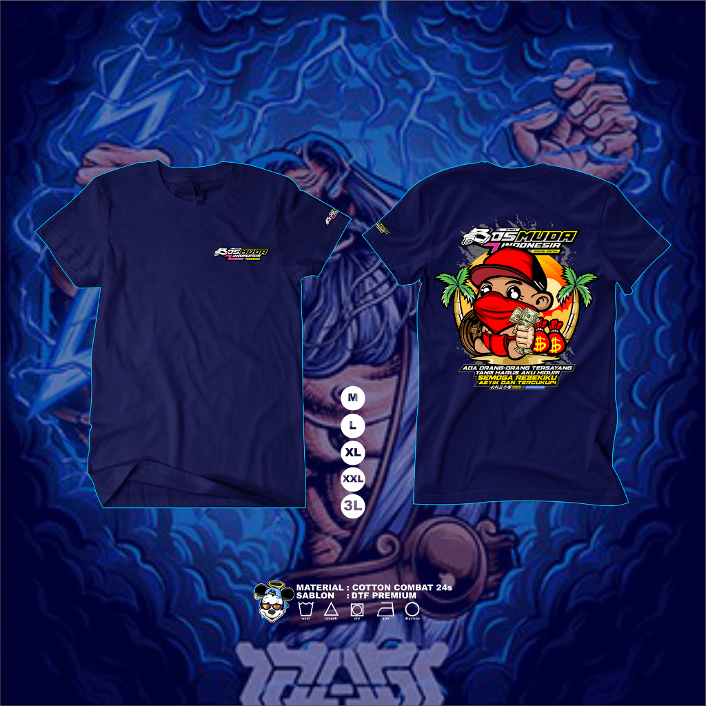 Jual Kaos BOS MUDA INDONESIA Special Edition / Kaos Kata Kata / Kaos ... Jual Kaos BOS MUDA INDONESIA Special Edition / Kaos Kata Kata / Kaos ...