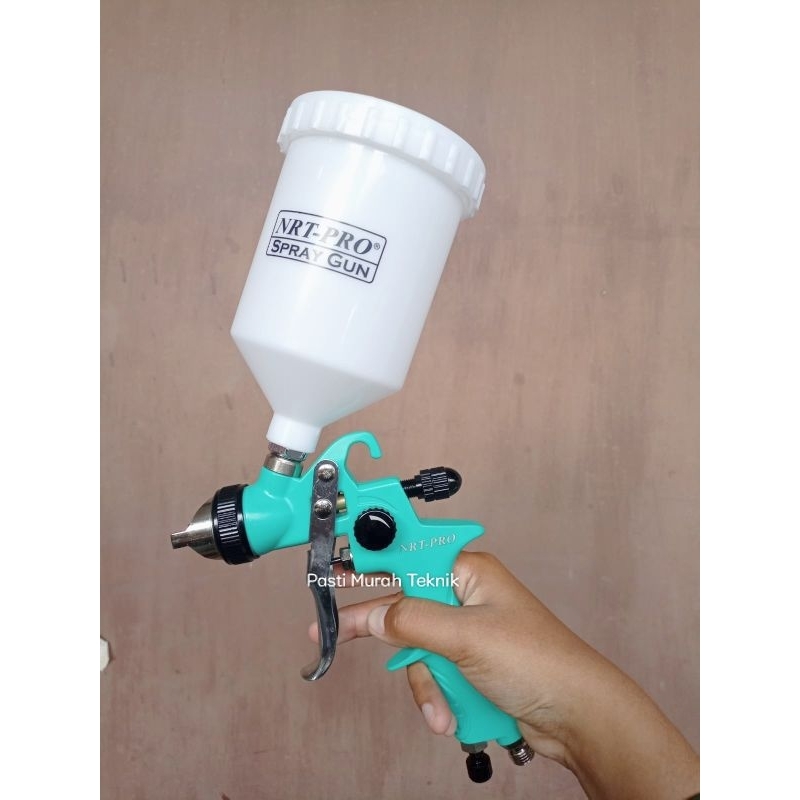 Jual Spray Gun Alat Semprot Cat HVLP Tabung Atas H88G NRT PRO | Shopee ...