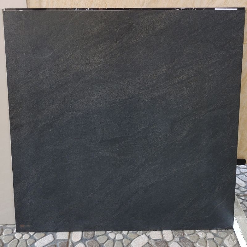 Jual Granit Lantai Hitam Kasar 60x60 Arna Stella Black Pare Kediri ...