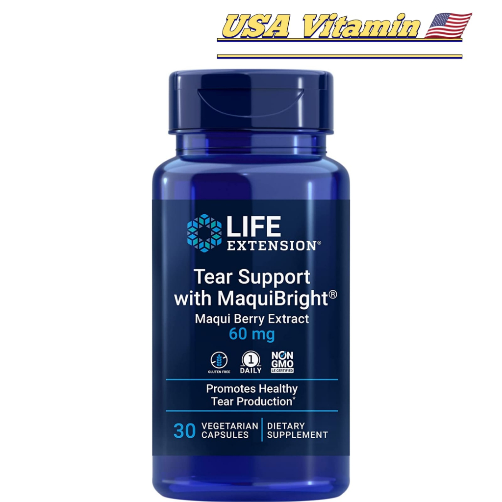 Jual Life Extension Tear Support with MaquiBright 60mg 30 Veg Capsules ...