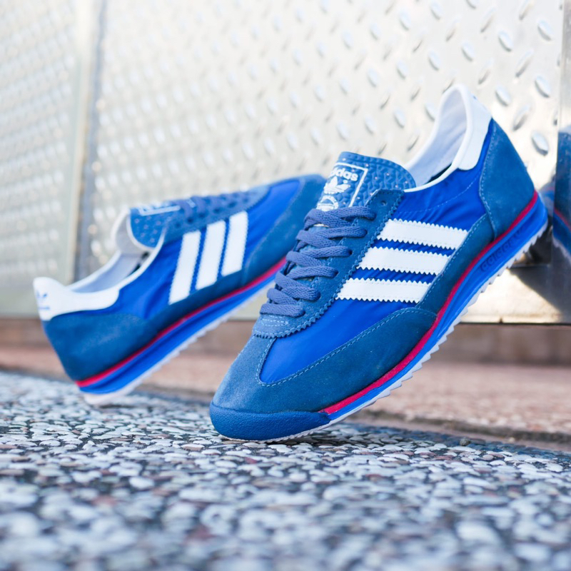 Jual ADIDAS SL72 BLUE WHITE VINTAGE ORIGINAL | Shopee Indonesia