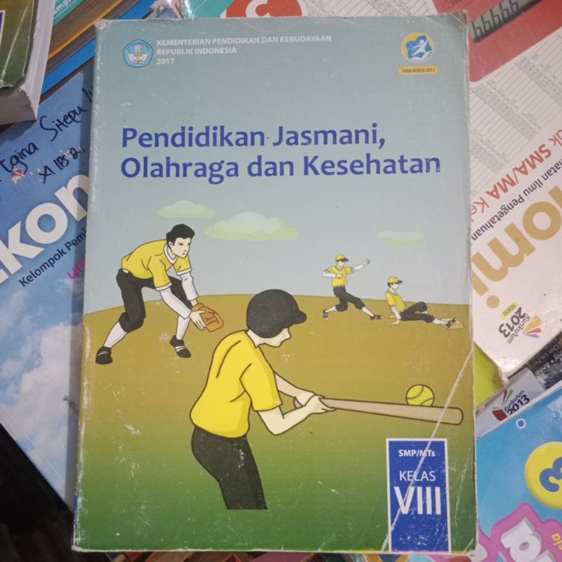 Jual buku pendidikan jasmani olahraga dan kesehatan (pjok) SMP kelas 2-8 penerbit kementerian ...