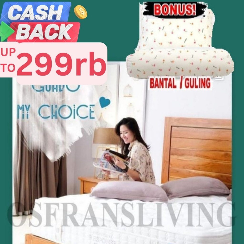 Jual Guhdo Individual Response Latex Pocket Spring Hanya Kasur