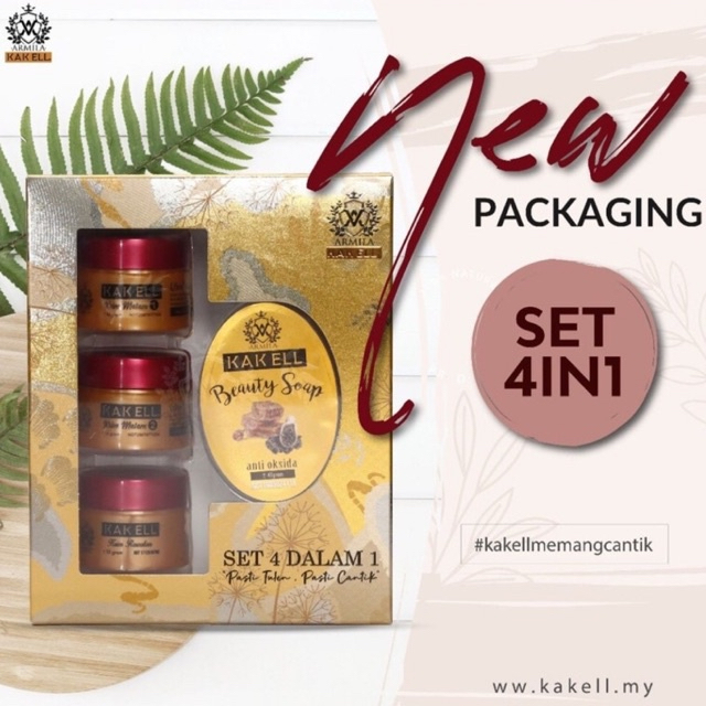 Jual Kakell Skincare Kak ell 3in1 / 4in1 ORI MPORT | Shopee Indonesia
