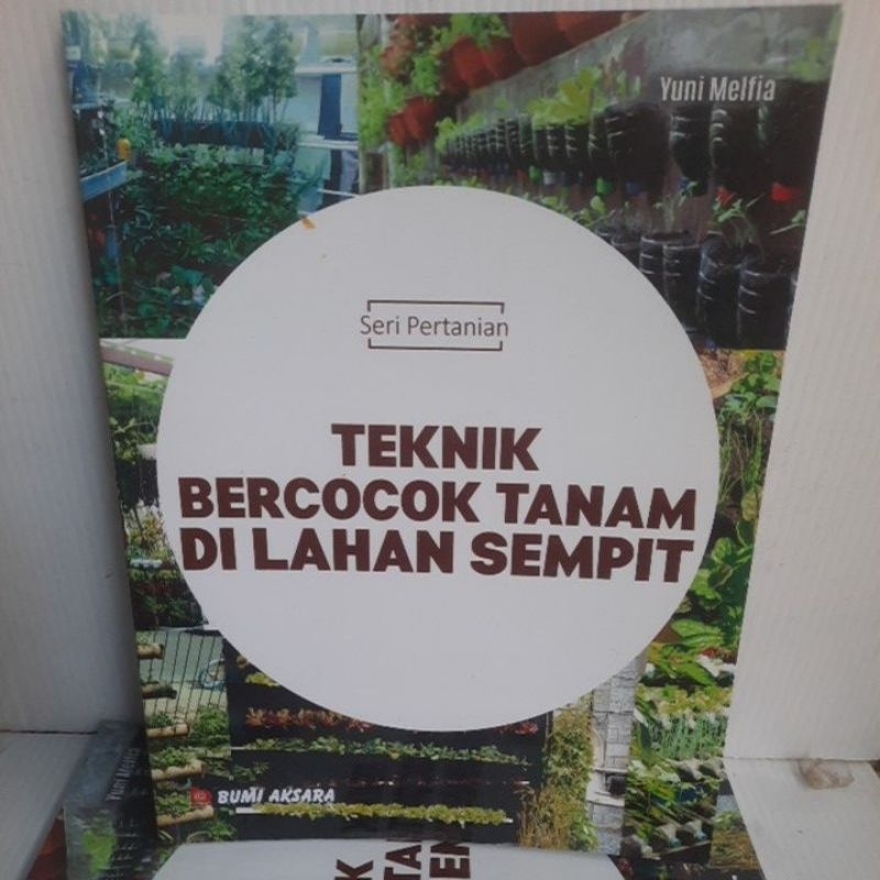 Jual Buku seri Pertanian, TEKNIK BERCOCOK TANAM DI LAHAN SEMPIT | Shopee Indonesia
