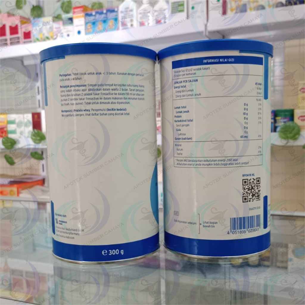 Jual FRESACTIVE WHEY PROTEIN BUBUK (isi 300 Gram) | Shopee Indonesia