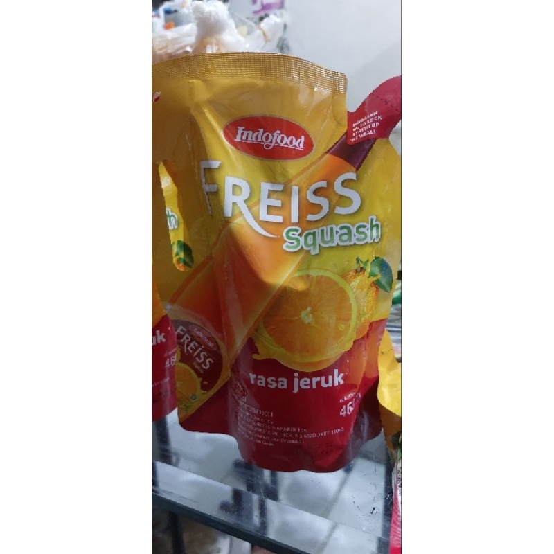 Jual indofood Freiss Squash Rasa Jeruk Expired 2024 460ml | Shopee ...