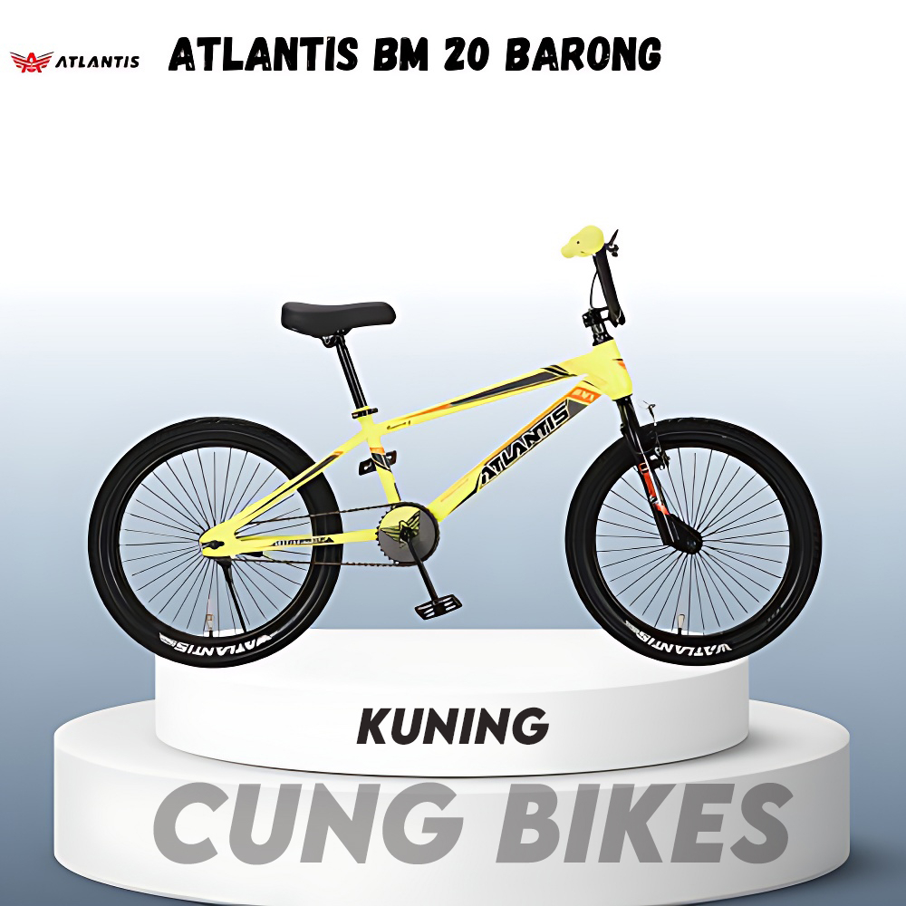 Jual Sepeda Anak BMX 20 Inch ATLANTIS BARONG Rem Torpedo stang rotor ...