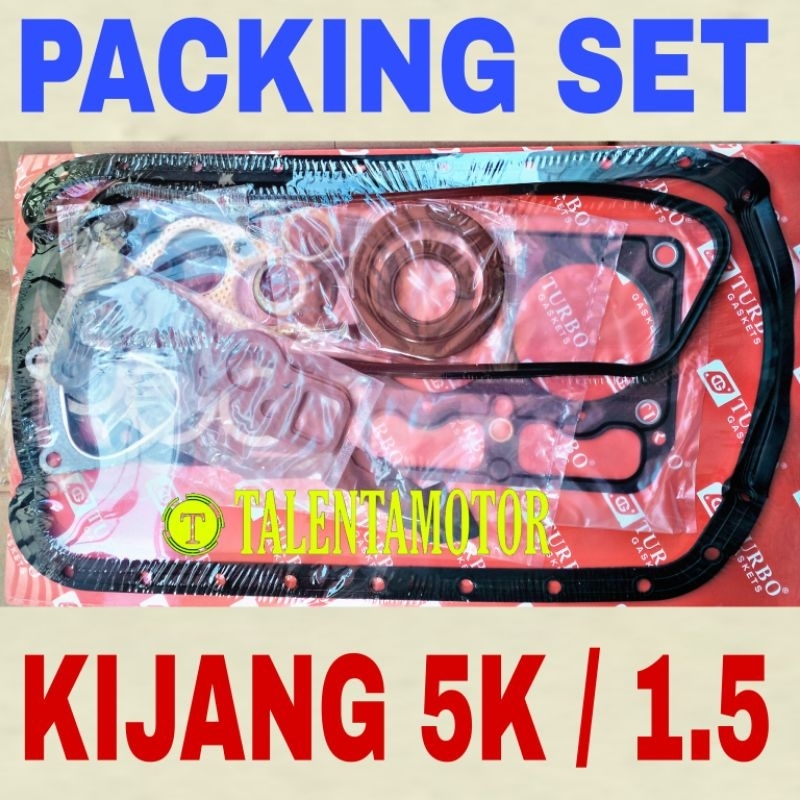 Jual PACKING FULL SET MESIN KIJANG SUPER / GRAND 5K / 1.5 GASKET ENGINE ...