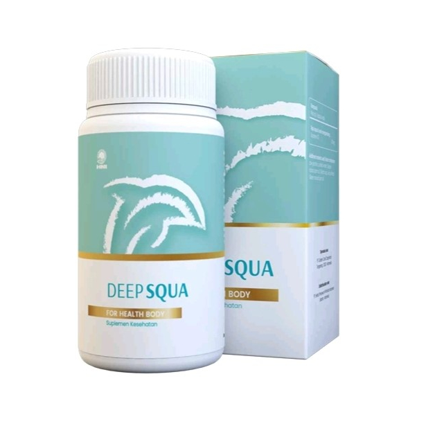 Jual Deep Squa HNI HPAI isi 50 softgels Original- minyak hati ikan hiu ...