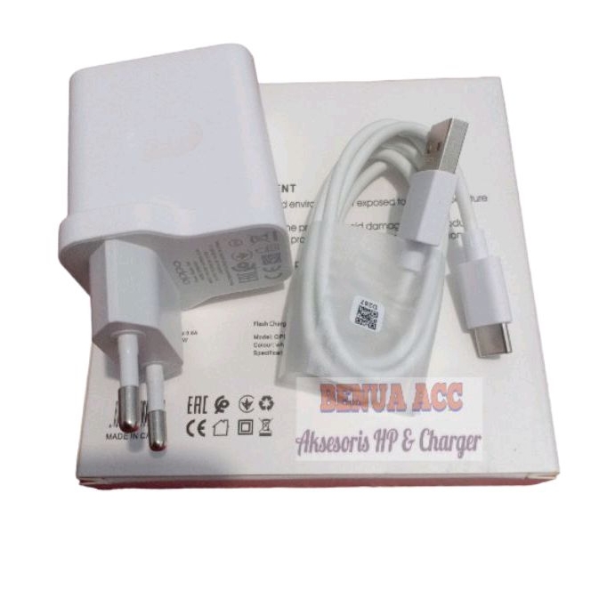 Jual Charger Oppo A16 A16s A5 2020 A9 2020 Fast Charging Type C 18W ...