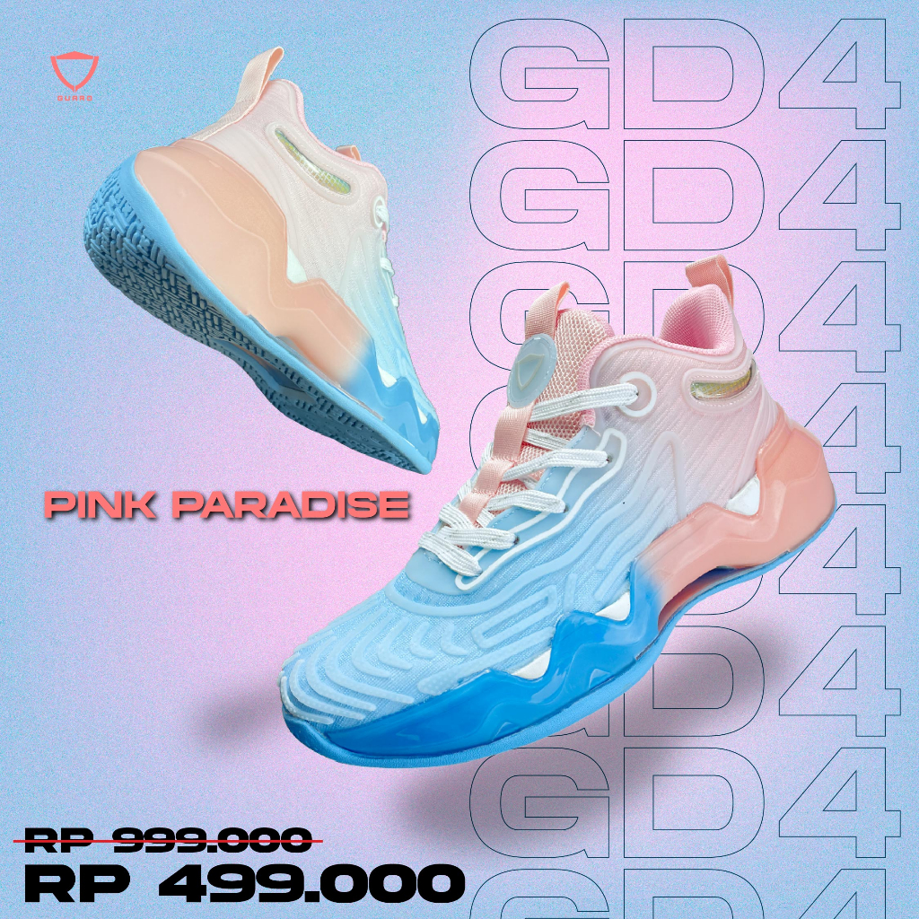 Jual SEPATU BASKET GUARD GD4 / SEPATU BASKET ORIGINAL | Shopee Indonesia