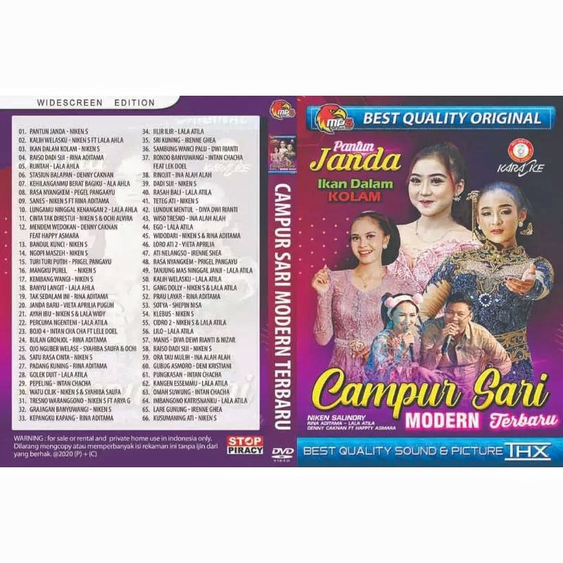 Jual KASET MP5 MUSIK LAGU PALING TERBARU CAMPURSARI(PANTUN JANDA) | Shopee Indonesia