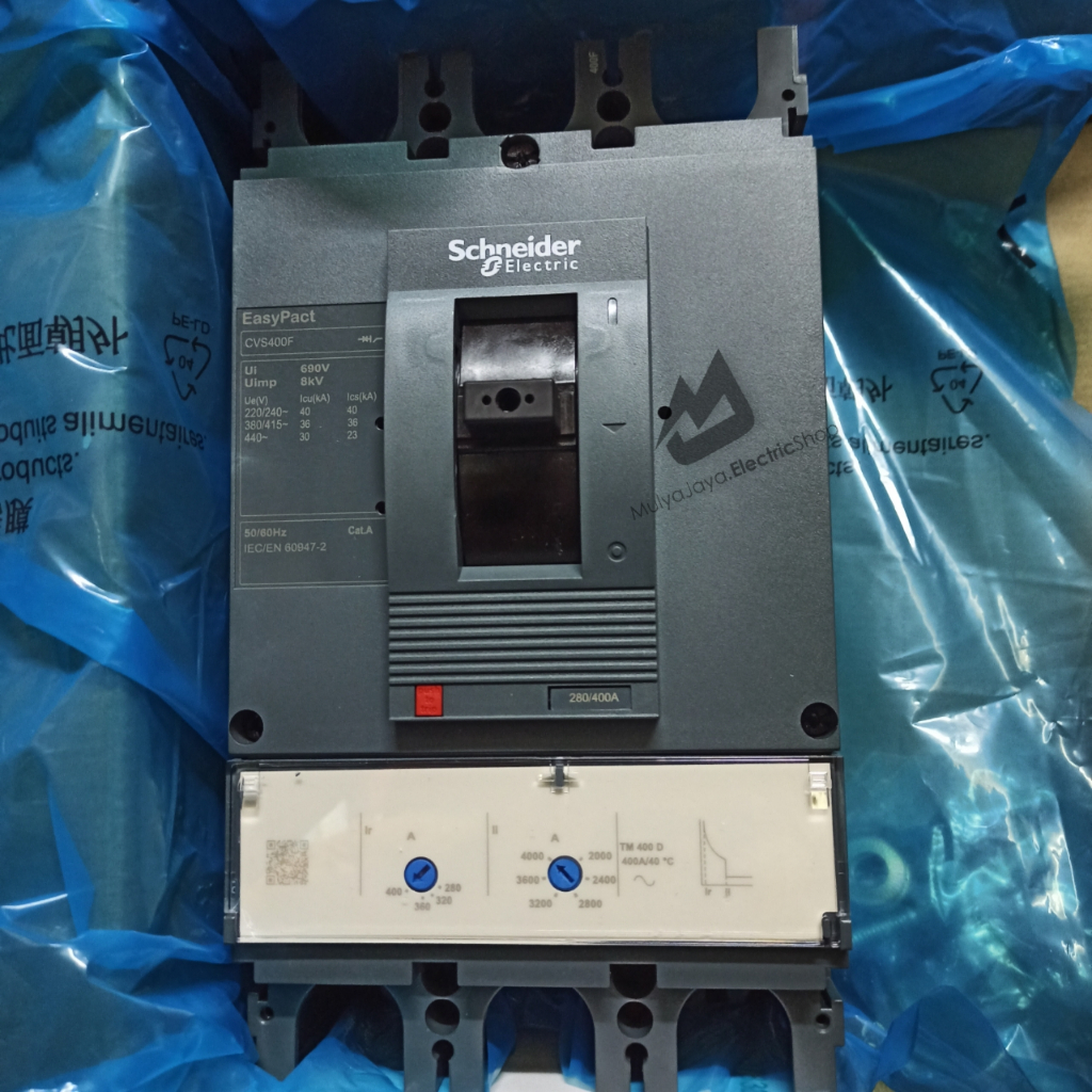 Jual Mccb Schneider CVS400F 3P 400A 36kA Schneider cvs 400f 3phase 400a 36ka | Shopee Indonesia
