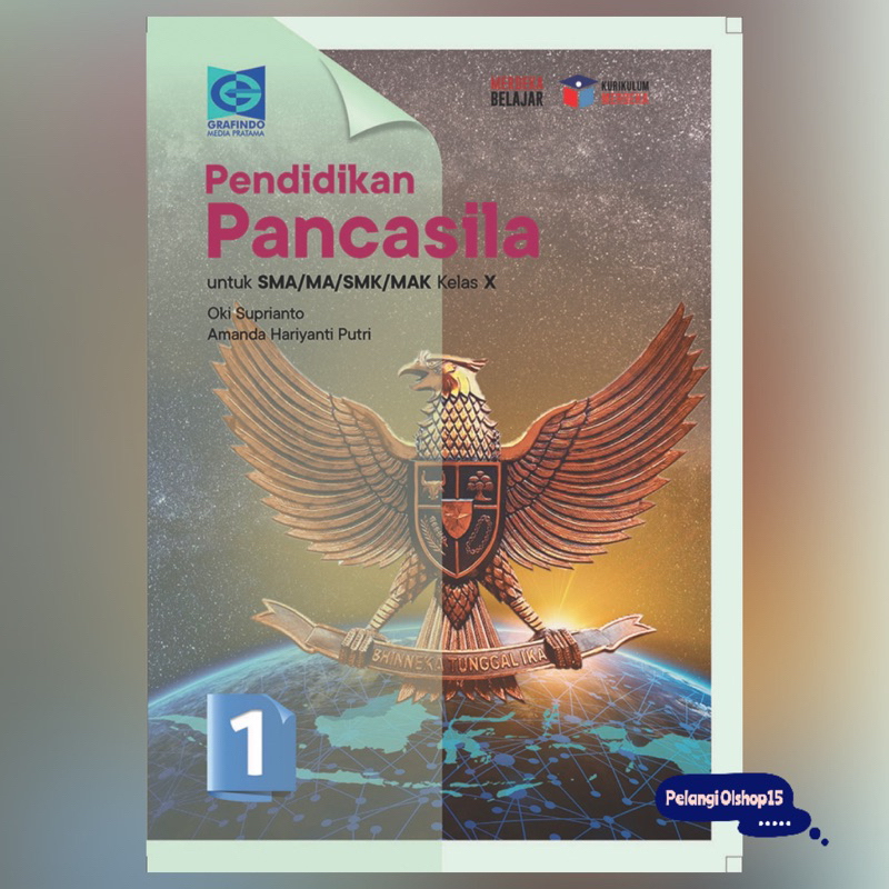 Jual BUKU PENDIDIKAN PANCASILA SMA/MA KELAS 10 (X) KURIKULUM MERDEKA ...