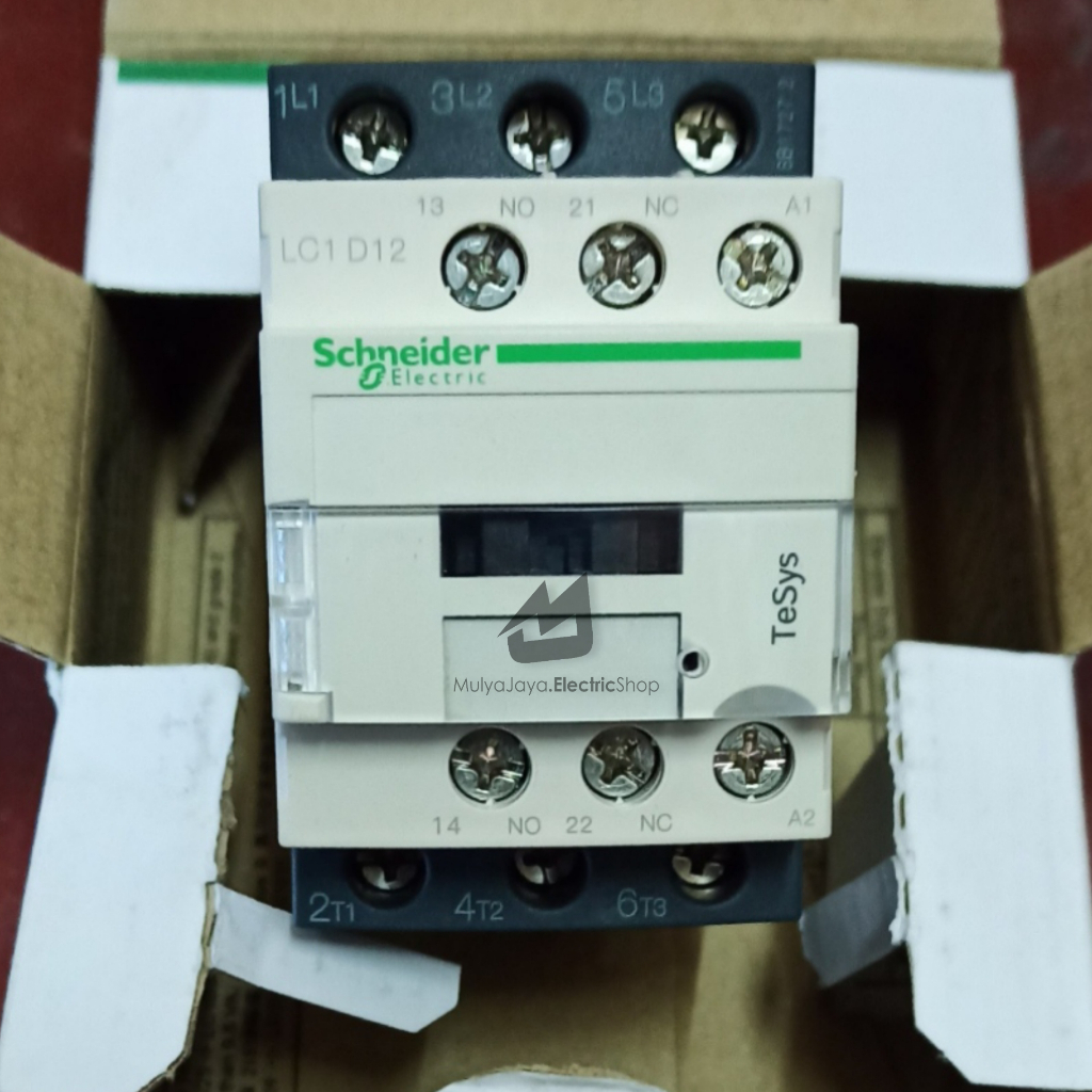 Jual Kontaktor Schneider / Contactor teSys-D LC1D12M7 220VAC | Shopee ...