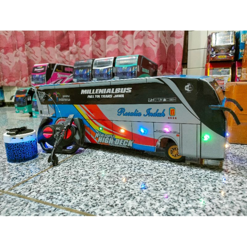 Jual PROMO BUS TELOLET BASURI BIS REMOT CONTROL BISA SUARA TELOLET ...